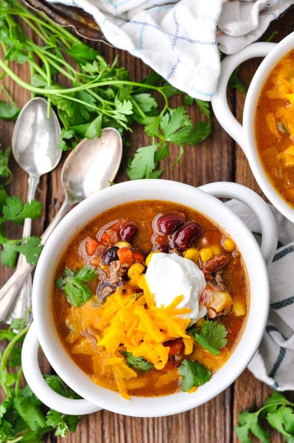 9 Can Beef Soup (Stovetop or Crock Pot) - The Seasoned Mom