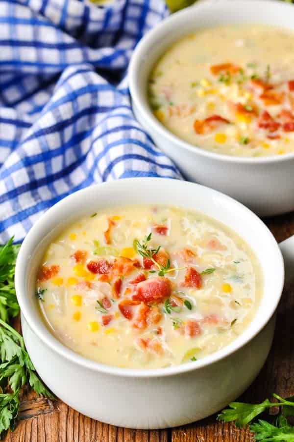Corn Chowder Recipe - The Seasoned Mom