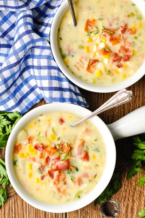 Corn Chowder Recipe - The Seasoned Mom