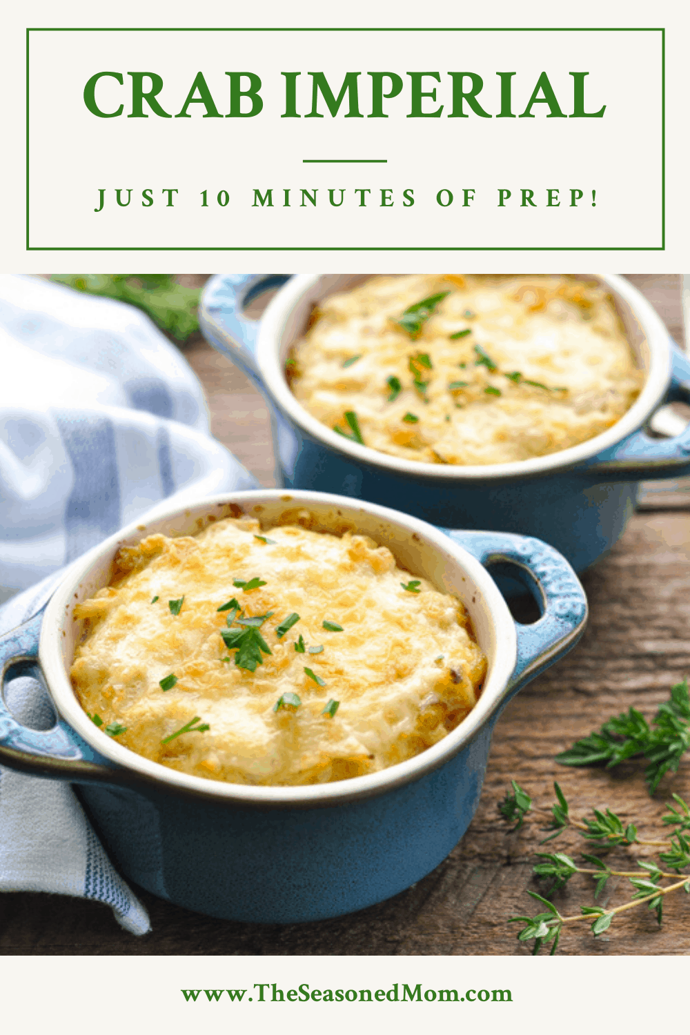 Virginia Crab Imperial - The Seasoned Mom