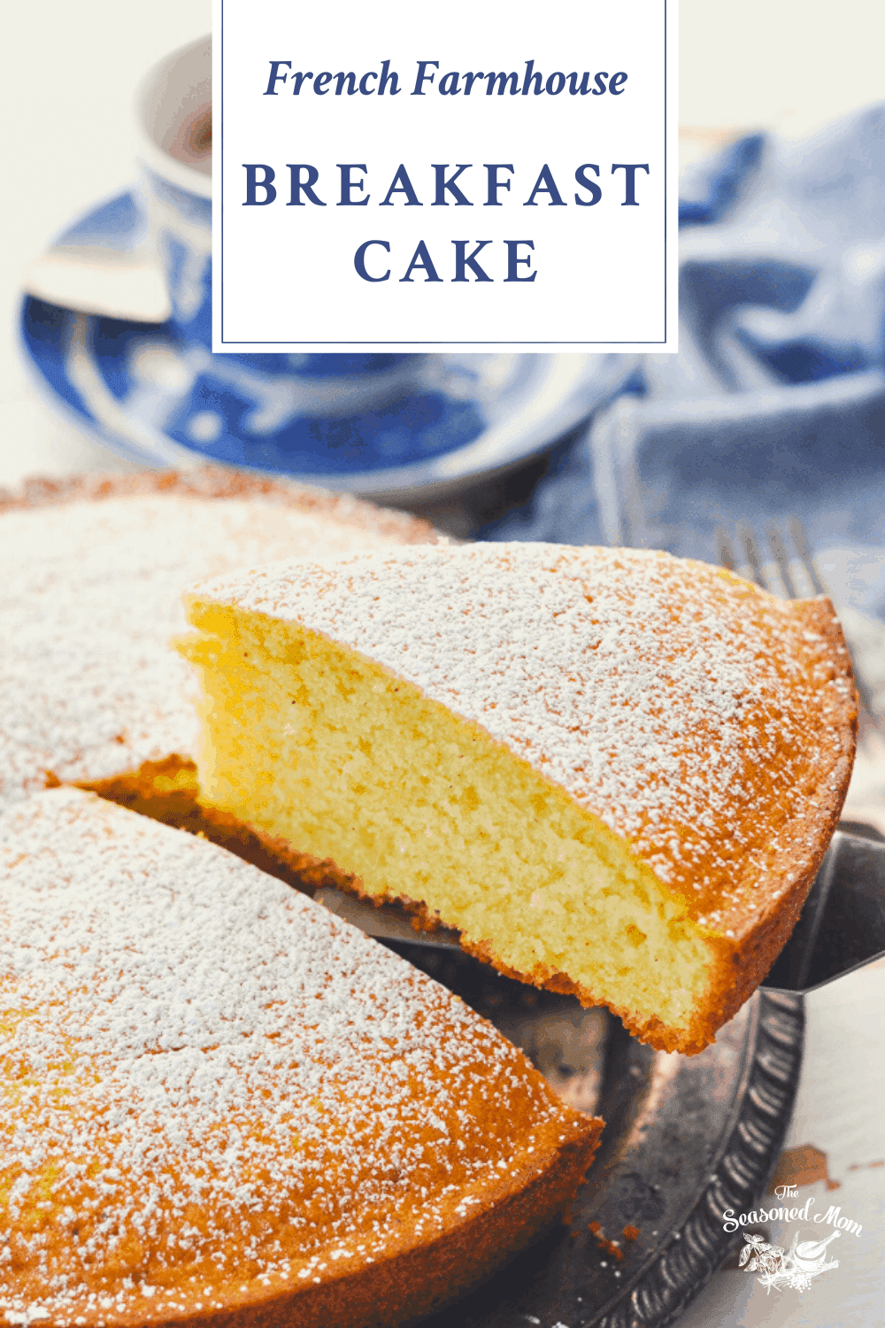 French Farmhouse Breakfast Cake - The Seasoned Mom