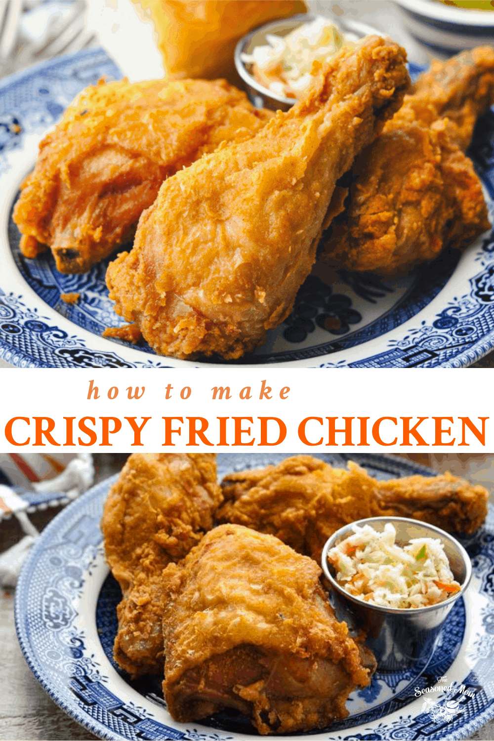 Crispy Fried Chicken Recipe - The Seasoned Mom