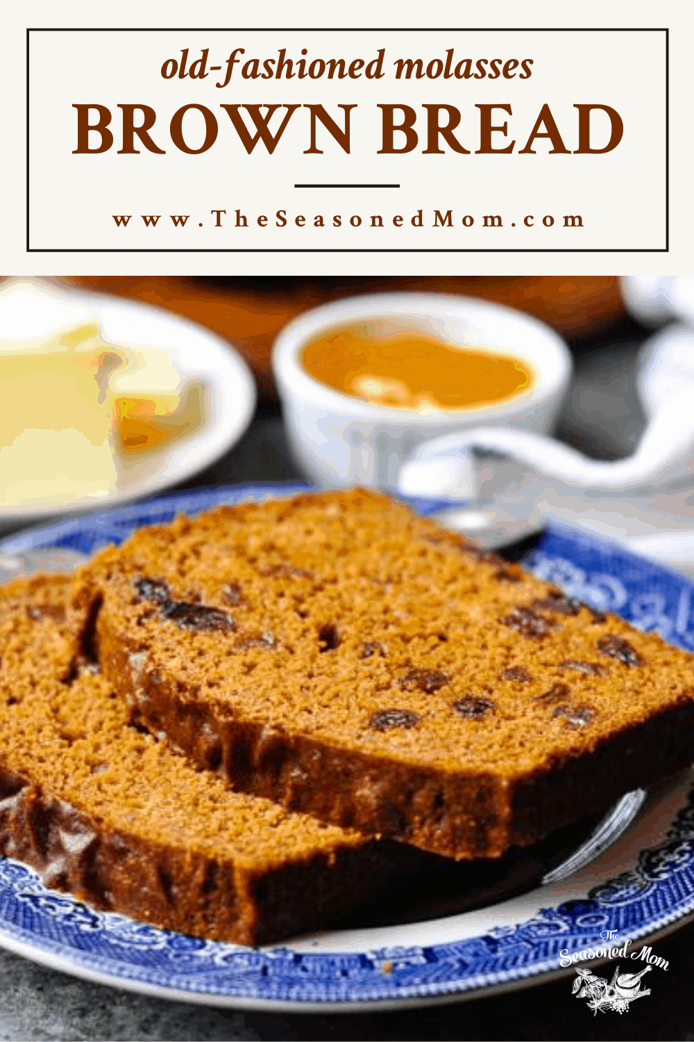Old-Fashioned Boston Brown Bread - The Seasoned Mom