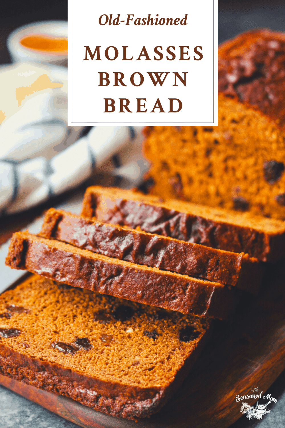Old-Fashioned Boston Brown Bread - The Seasoned Mom