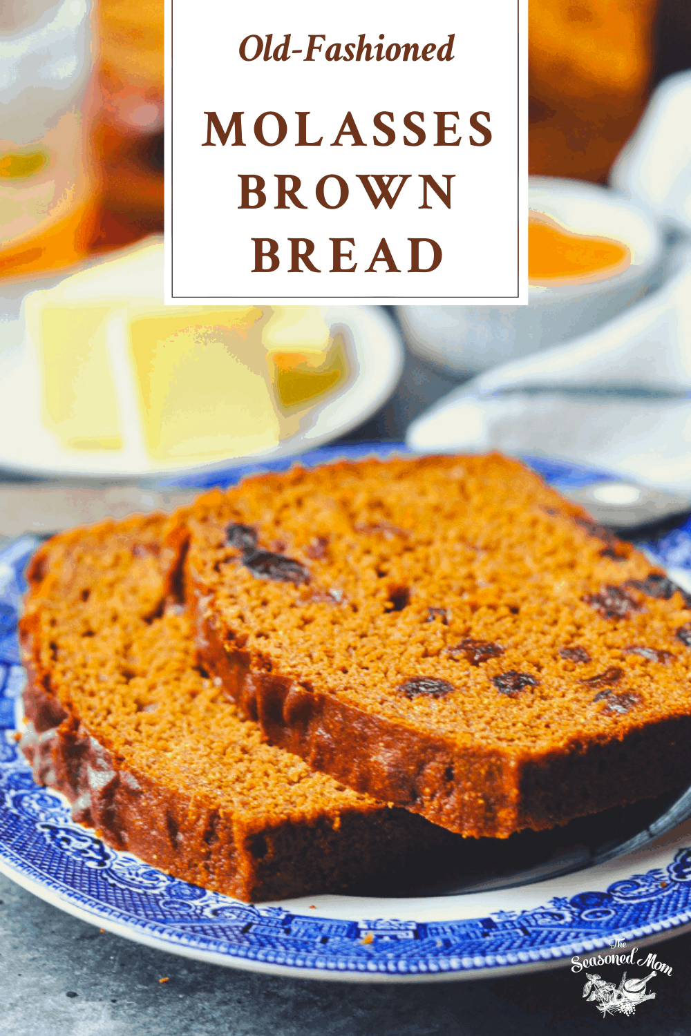 Old-Fashioned Boston Brown Bread - The Seasoned Mom