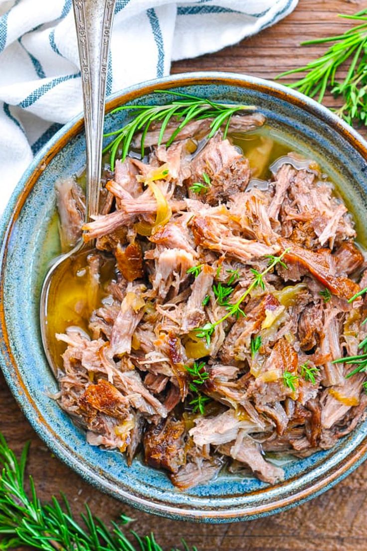 Cider Braised Pork Shoulder (Dutch Oven or Crock Pot) - The Seasoned Mom