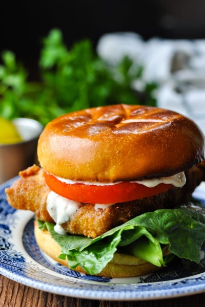 Crispy Fried Fish Sandwiches - The Seasoned Mom