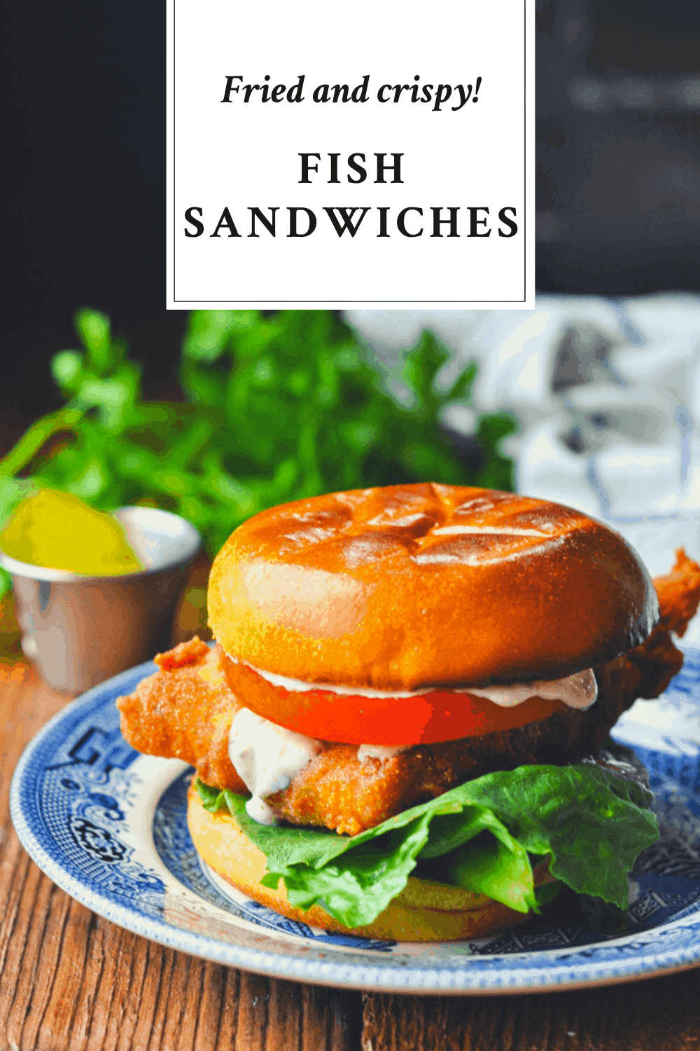 Crispy Fried Fish Sandwiches - The Seasoned Mom