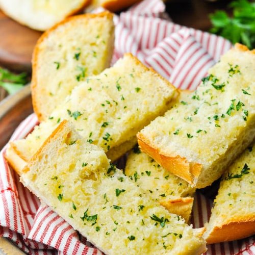 How to Make Garlic Bread - The Seasoned Mom