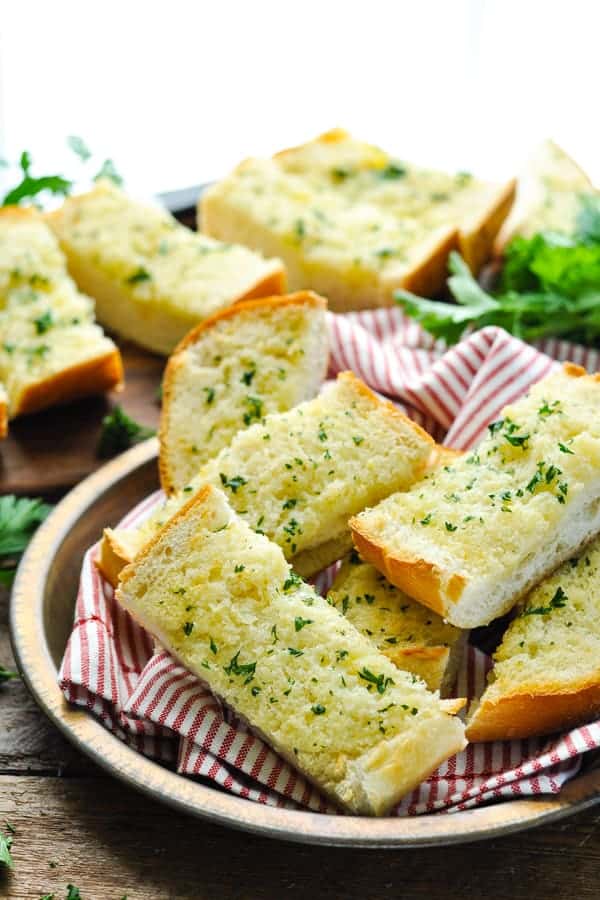 How to Make Garlic Bread - The Seasoned Mom