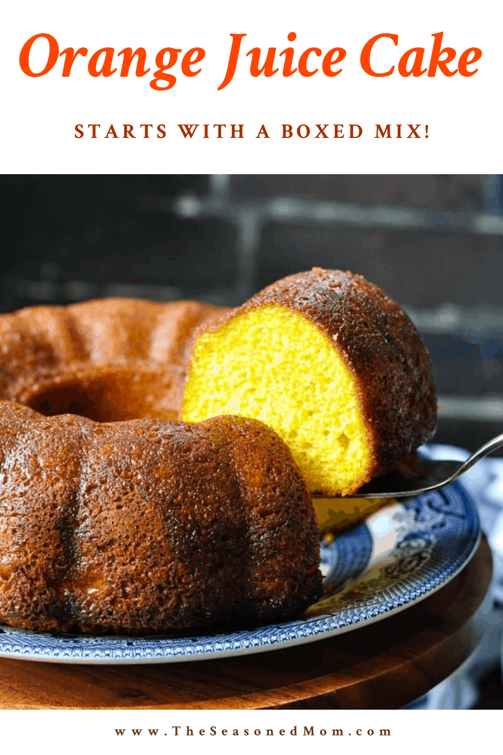 Orange Juice Cake - The Seasoned Mom