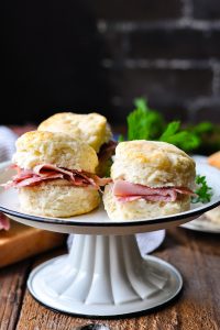 Virginia Country Ham Biscuits - The Seasoned Mom