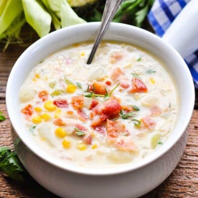 Corn Chowder Recipe - The Seasoned Mom