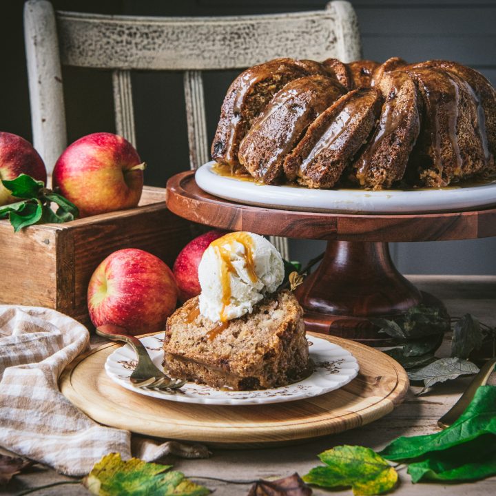 Apple Bundt Cake {Apple Dapple Cake} - The Seasoned Mom