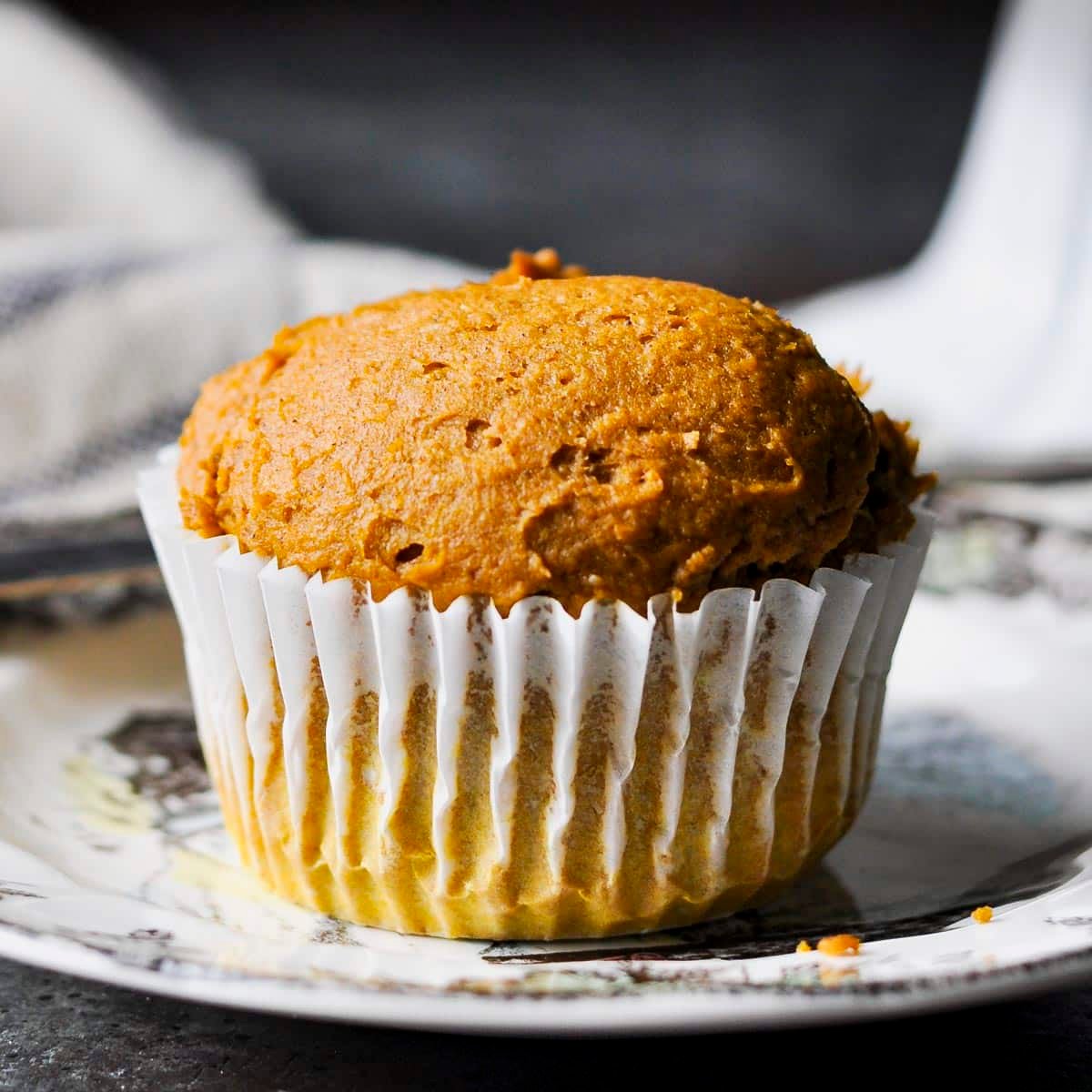 Two-Ingredient Pumpkin Spice Muffins