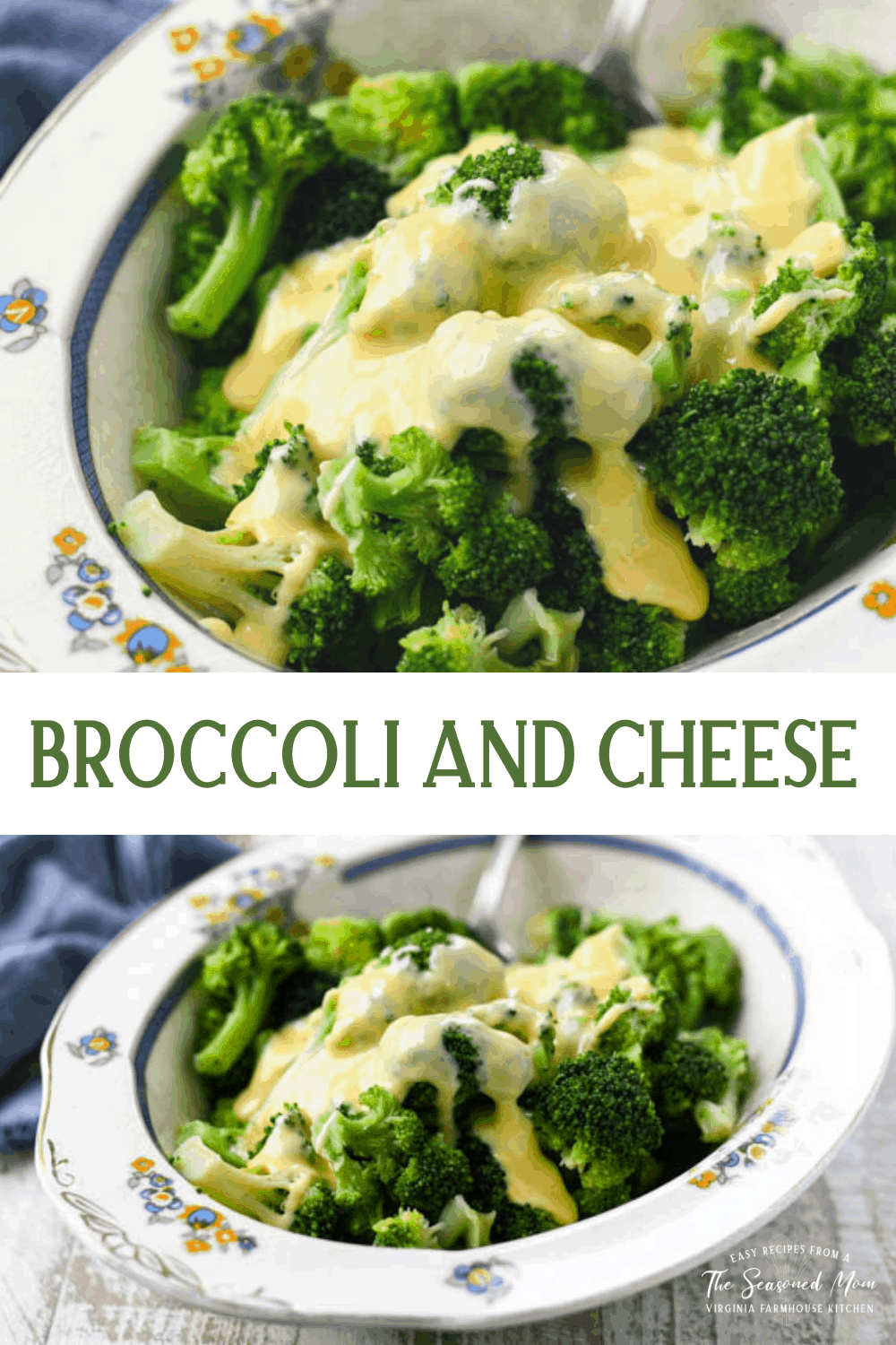 Broccoli and Cheese - The Seasoned Mom