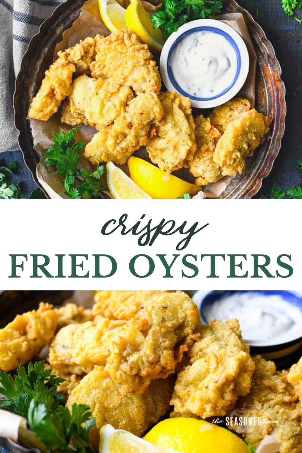 Fried Oysters - The Seasoned Mom