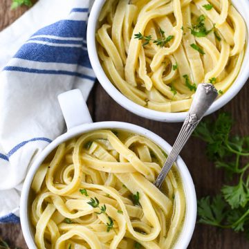 Homemade Egg Noodles - The Seasoned Mom