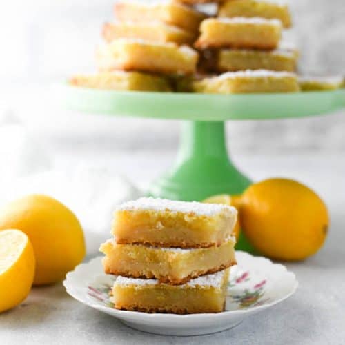Lemon Squares {Easy Old-Fashioned Recipe!} - The Seasoned Mom