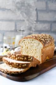 Classic Farmhouse Oatmeal Bread - The Seasoned Mom