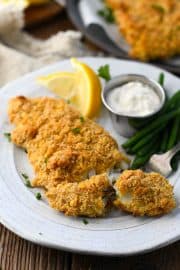 Oven Fried Fish - The Seasoned Mom