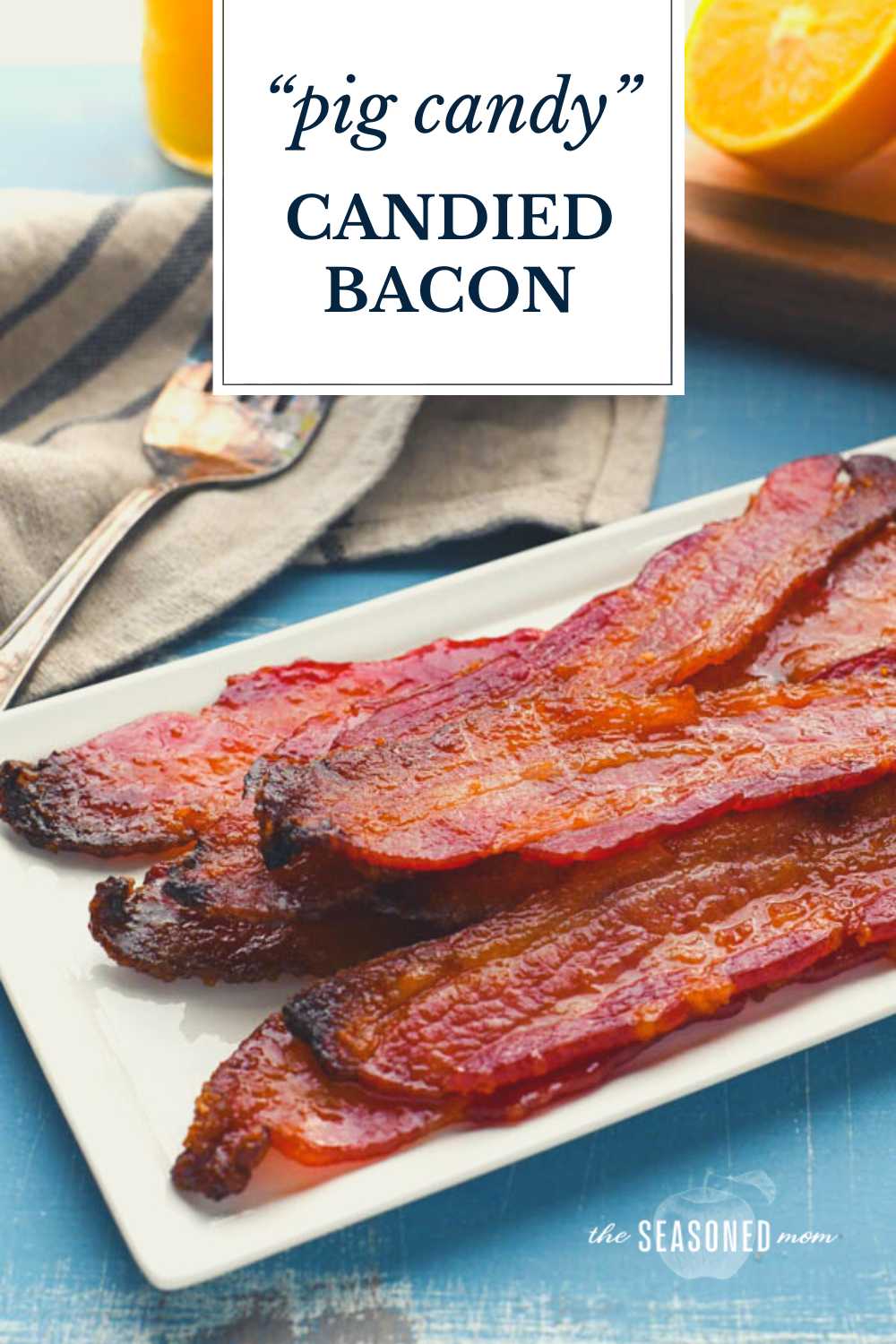 Pig Candy {Candied Bacon} - The Seasoned Mom