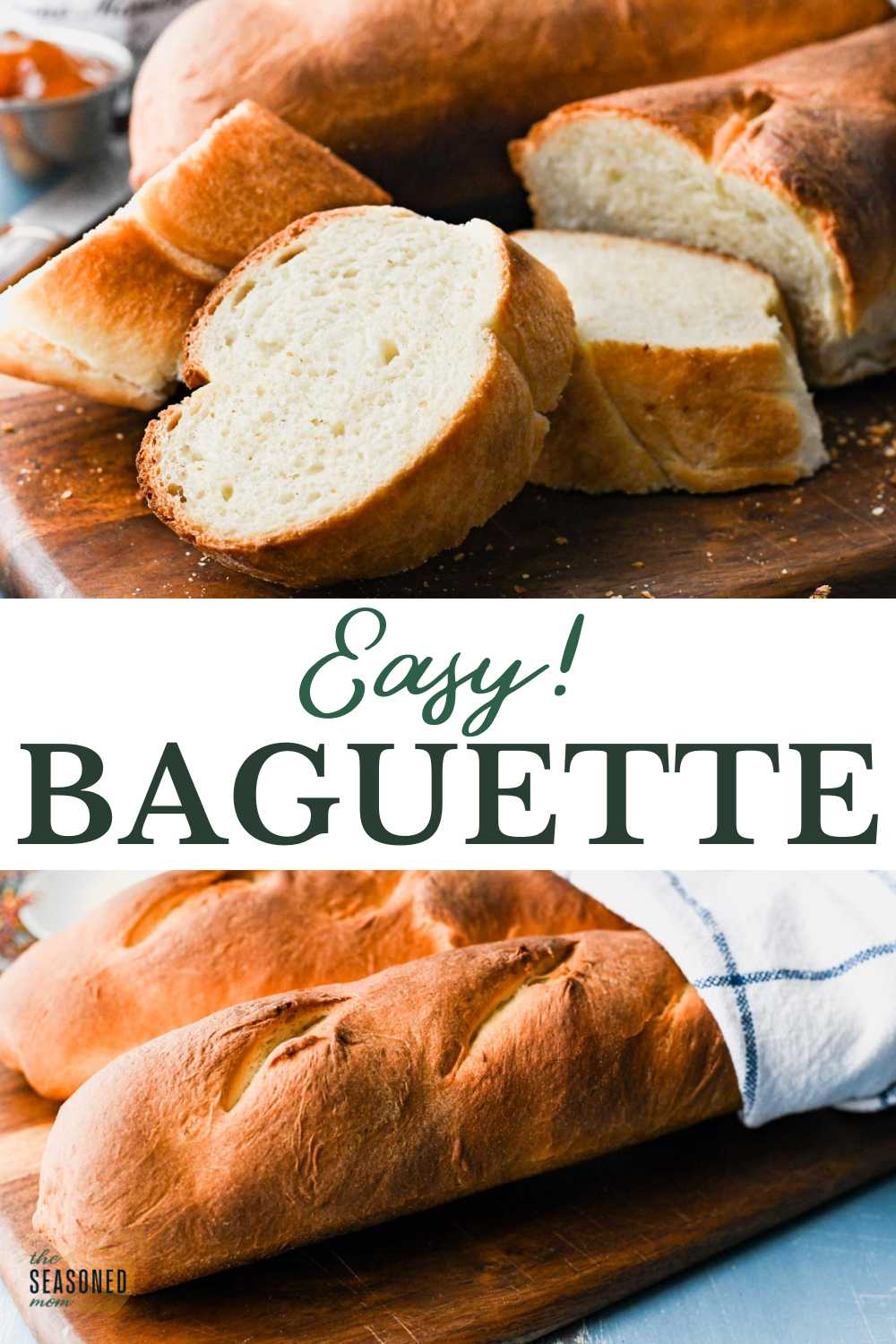 Easy Baguette Bread Recipe (Perfect for Beginners)!