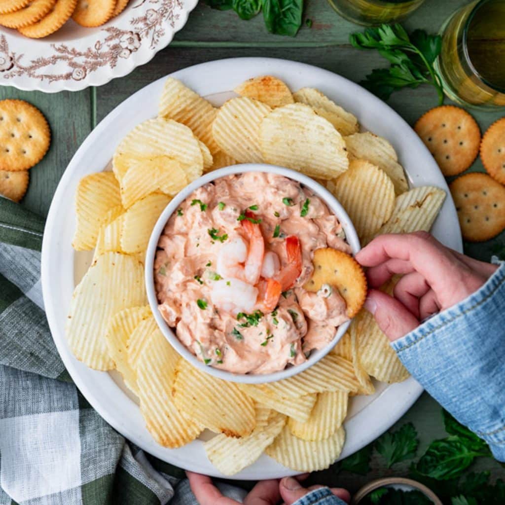 Shrimp Dip - The Seasoned Mom