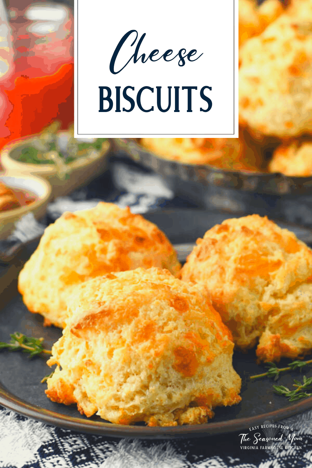 Cheese Biscuits {Easy, Fluffy Drop Biscuits!} - The Seasoned Mom