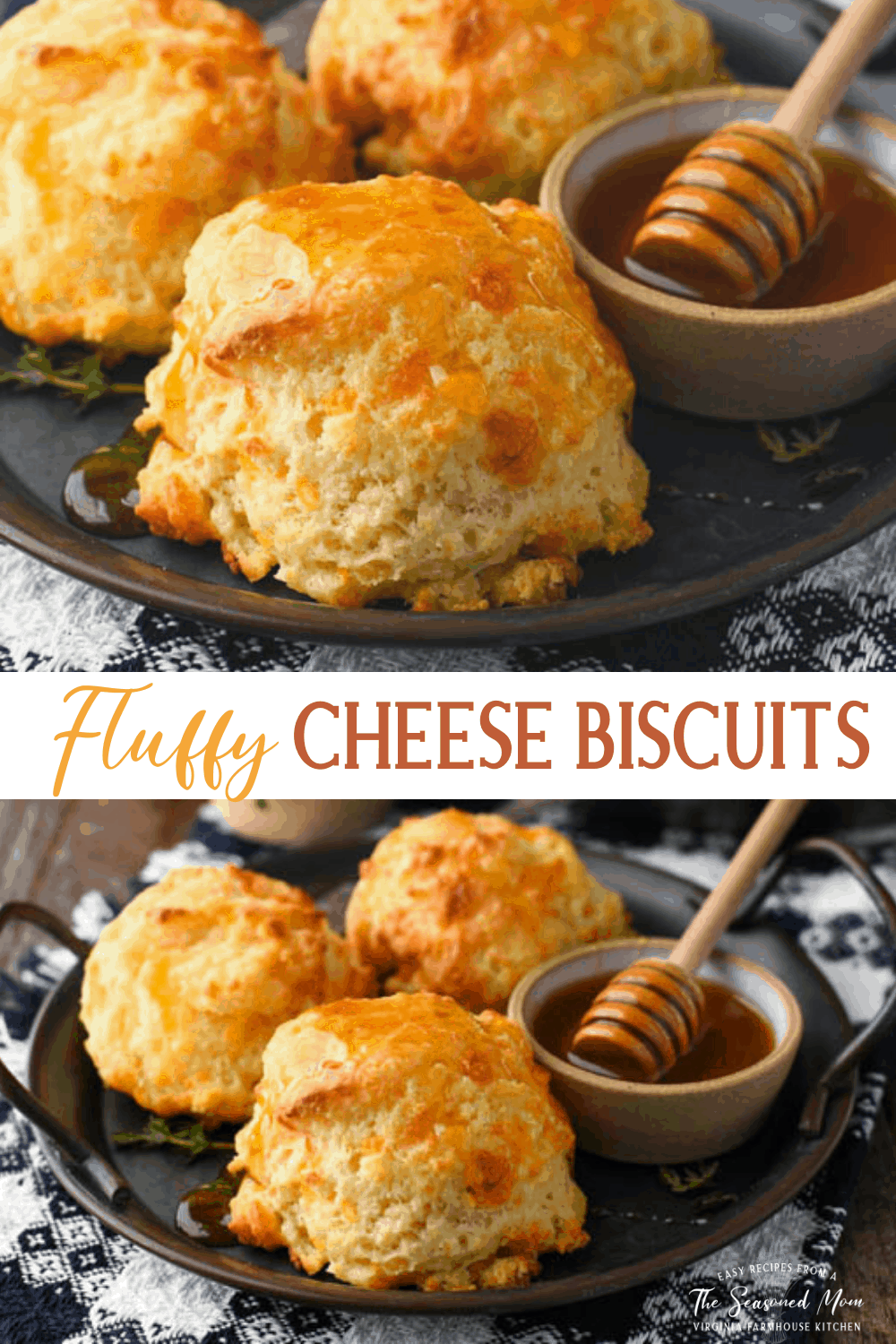 Cheese Biscuits {Easy, Fluffy Drop Biscuits!} - The Seasoned Mom