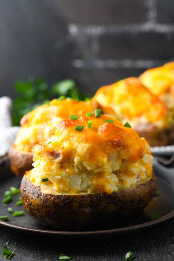 How to Make Twice Baked Potatoes - The Seasoned Mom