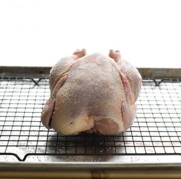 Whole Roasted Chicken {Super Crispy Skin!} - The Seasoned Mom