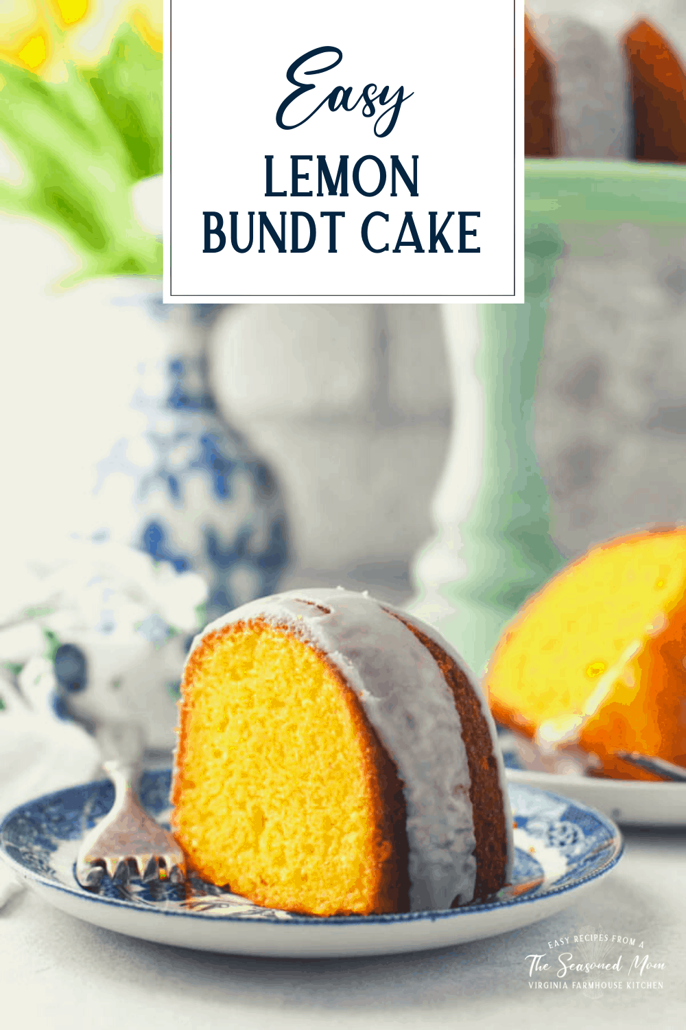 Lemon Bundt Cake {using Cake Mix!} - The Seasoned Mom