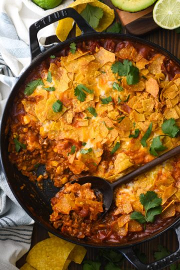 Taco Skillet with Rice - The Seasoned Mom