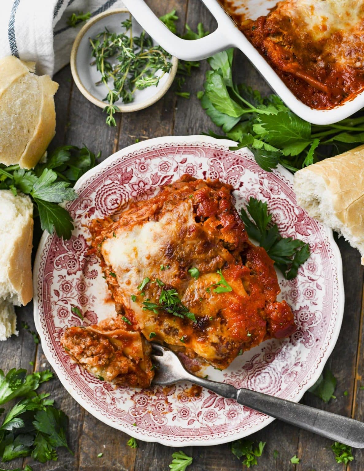 Homemade Lasagna - The Seasoned Mom