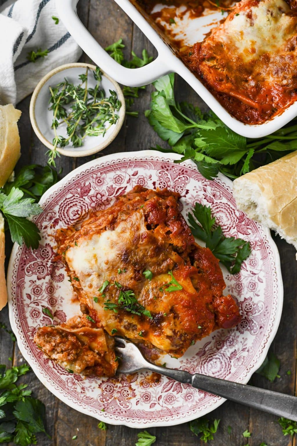 Homemade Lasagna - The Seasoned Mom