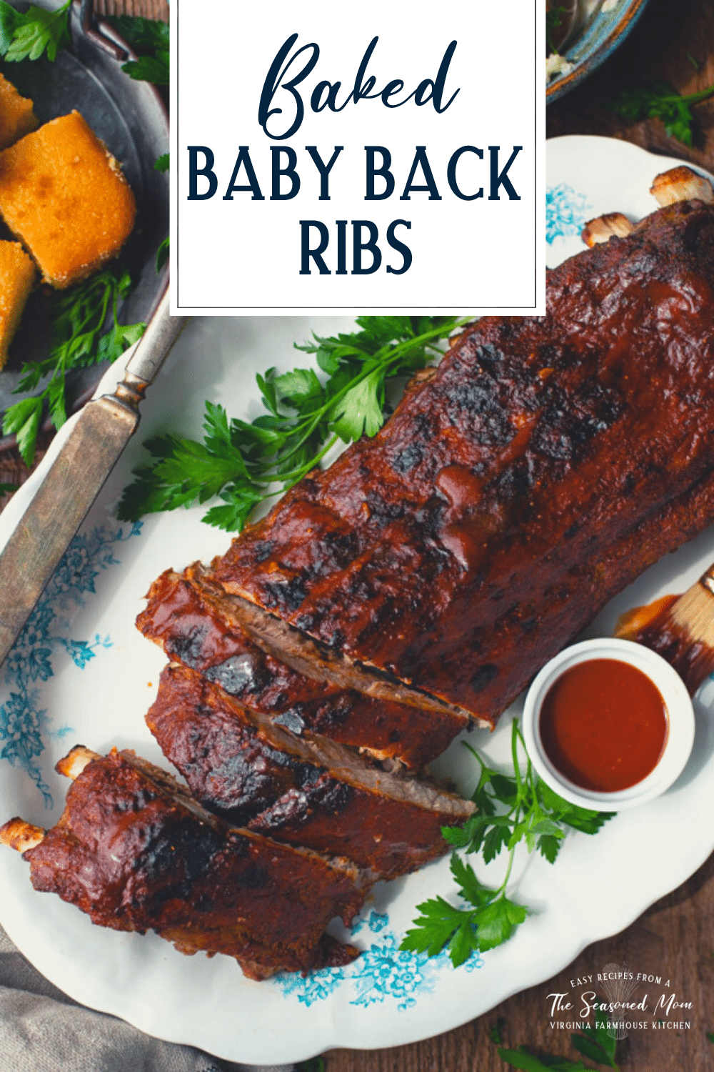 Baked Baby Back Ribs - The Seasoned Mom