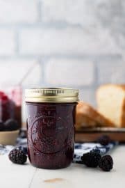 Blackberry Jam {With or Without Pectin} - The Seasoned Mom