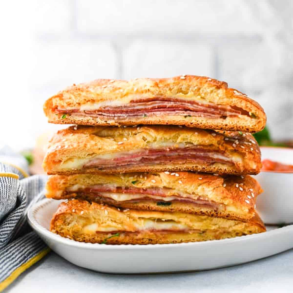 Ham and Cheese Crescent Rolls with Broccoli - The Seasoned Mom