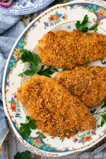Pecan Crusted Chicken - The Seasoned Mom