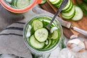 Refrigerator Dill Pickles - The Seasoned Mom