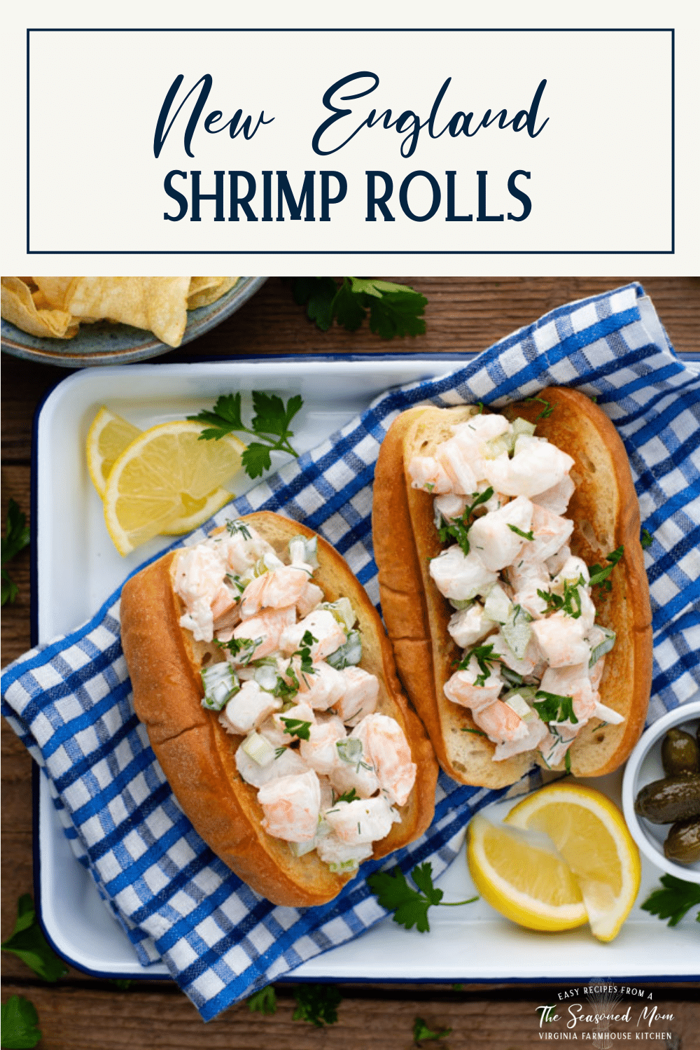 New England Shrimp Rolls - The Seasoned Mom
