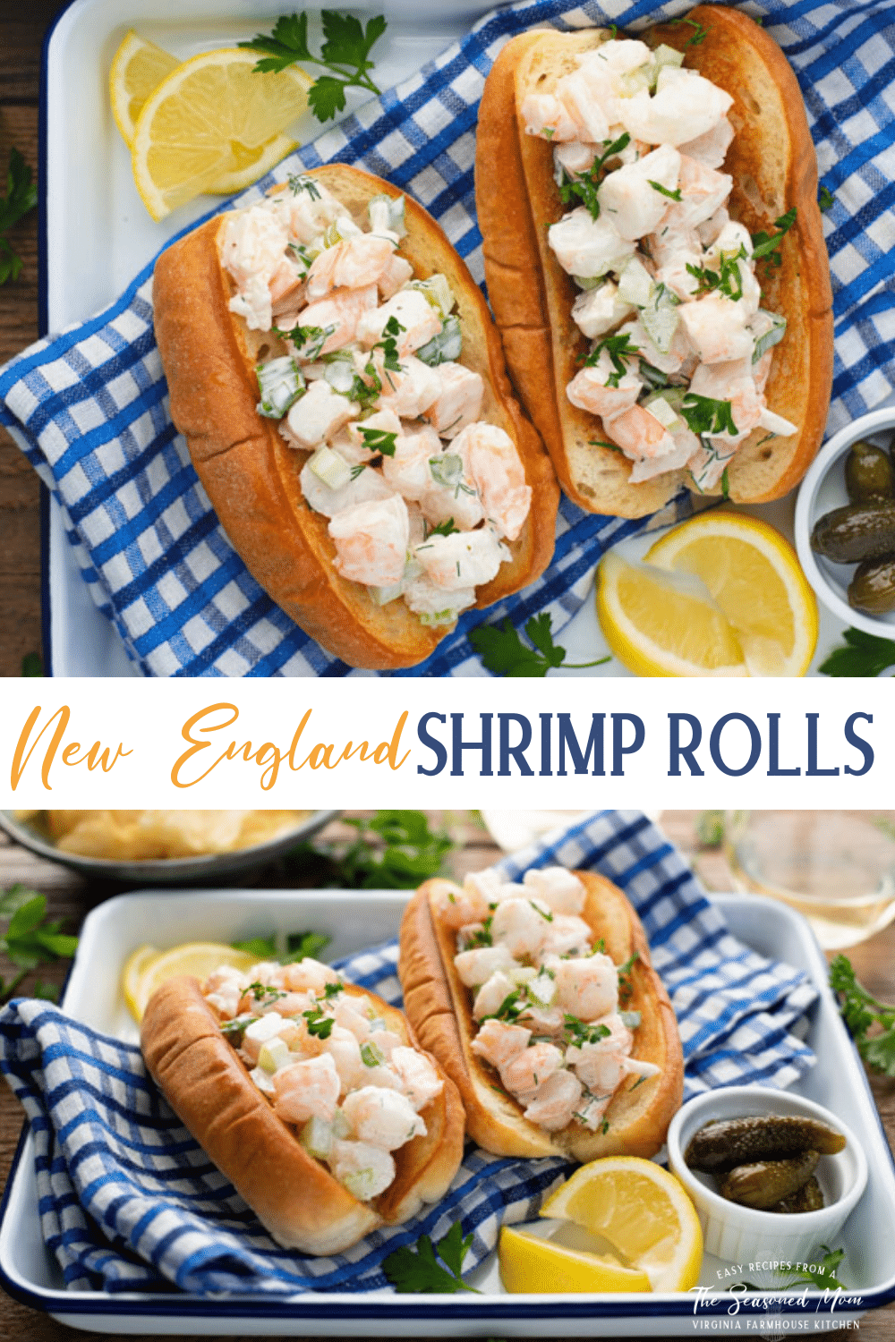New England Shrimp Rolls - The Seasoned Mom