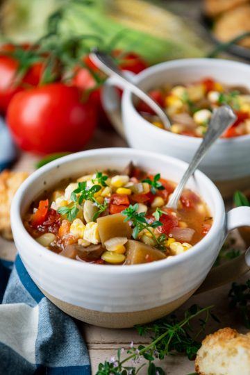 Summer Vegetable Soup - The Seasoned Mom