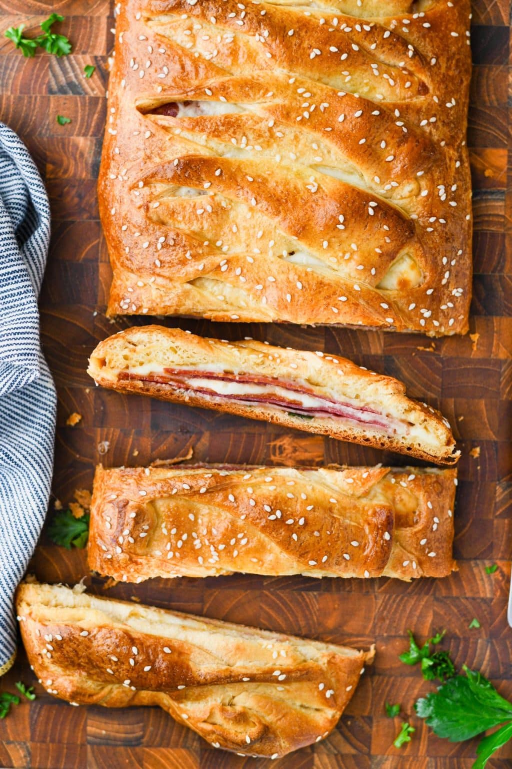 Crescent Roll Stromboli - The Seasoned Mom
