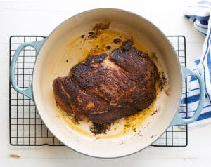 Dutch Oven BBQ Beef - The Seasoned Mom