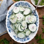 Cucumber Dill Salad - The Seasoned Mom