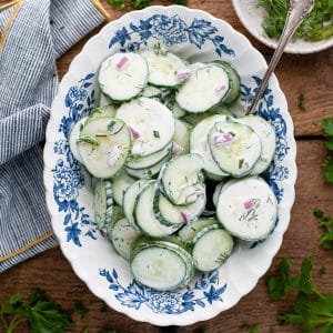 Cucumber Dill Salad - The Seasoned Mom