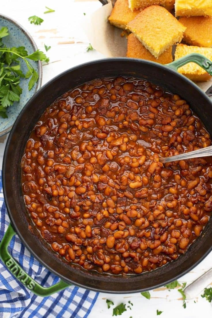 Homemade Baked Beans from Scratch - The Seasoned Mom