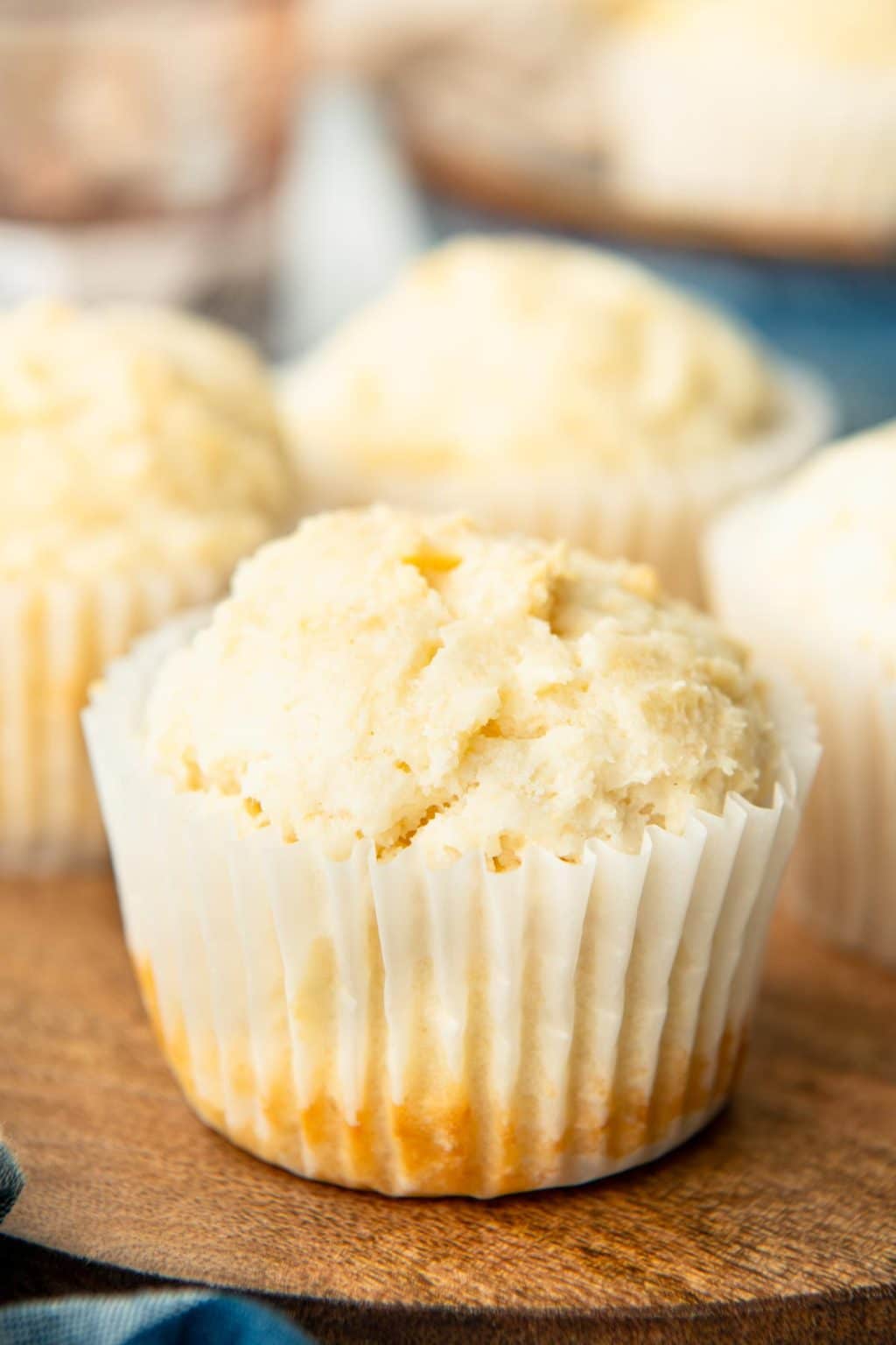 3-Ingredient Sour Cream Muffins - The Seasoned Mom